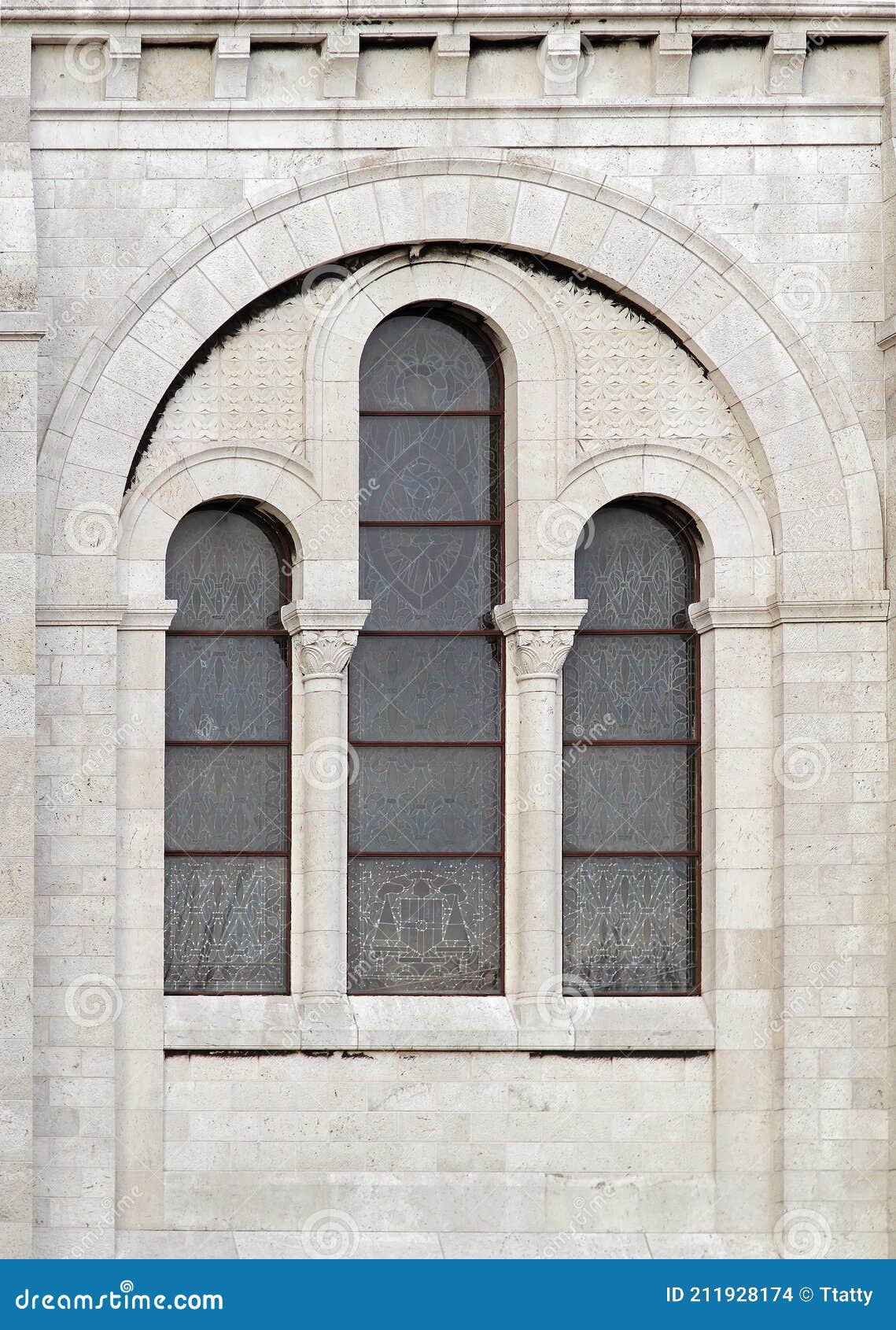 Marble facade window stock photo. Image of retro, closed - 211928174