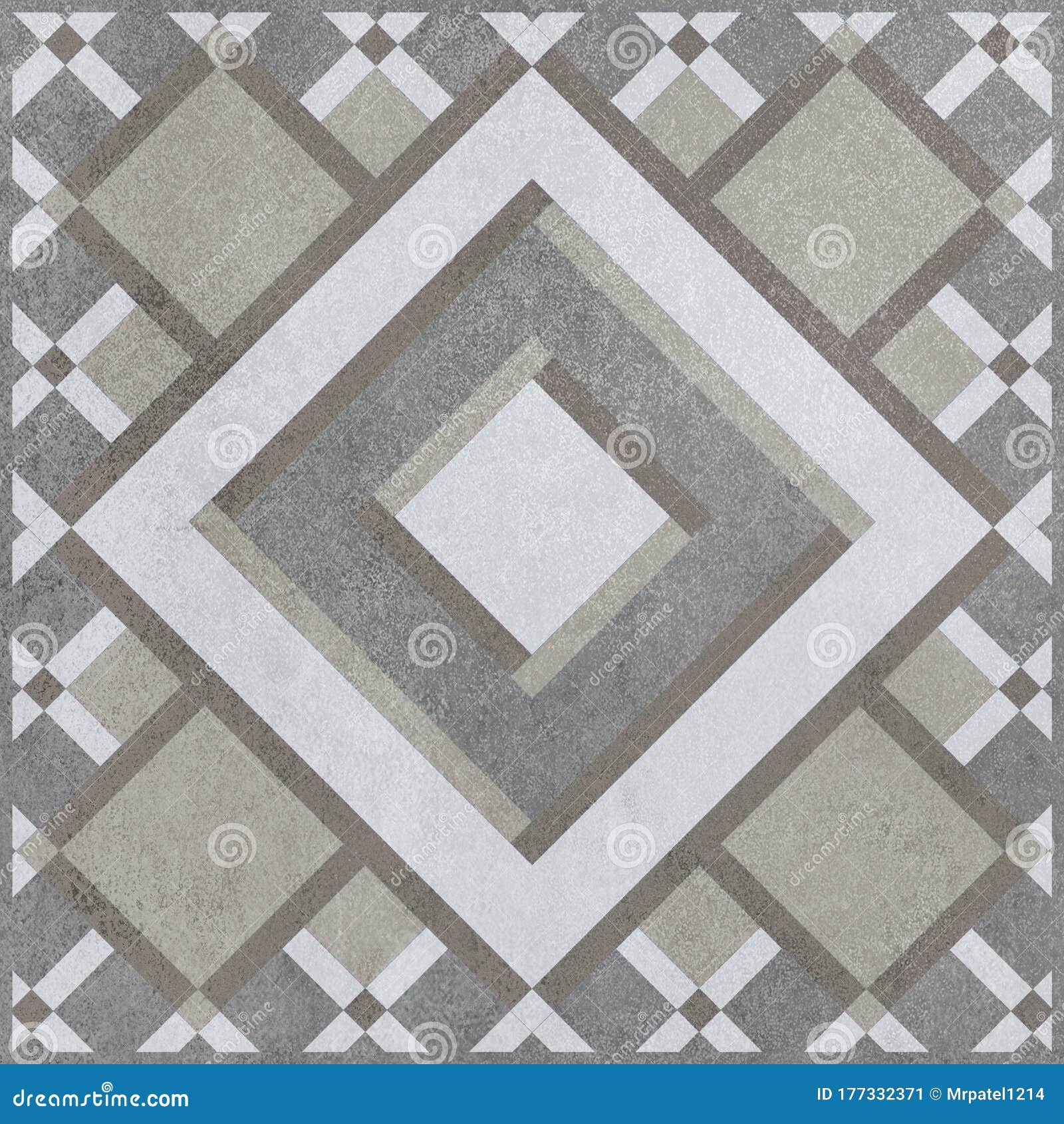 Marble Geometric Pattern Floor and Wall Decor Mosaic Tile Stock Image ...