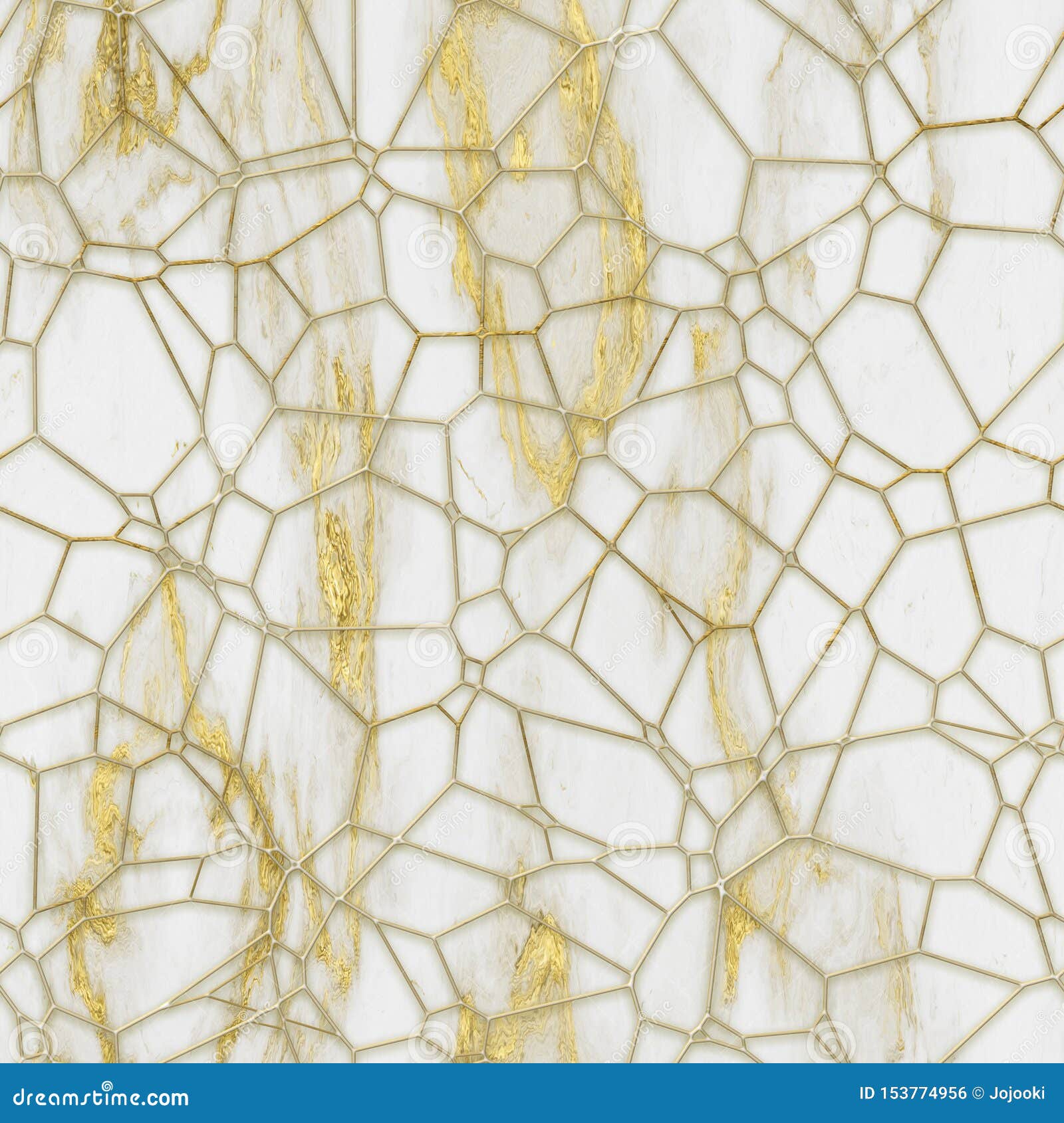 Marble and Gold Color Seamless Texture with Geometric Pattern , 3D ...