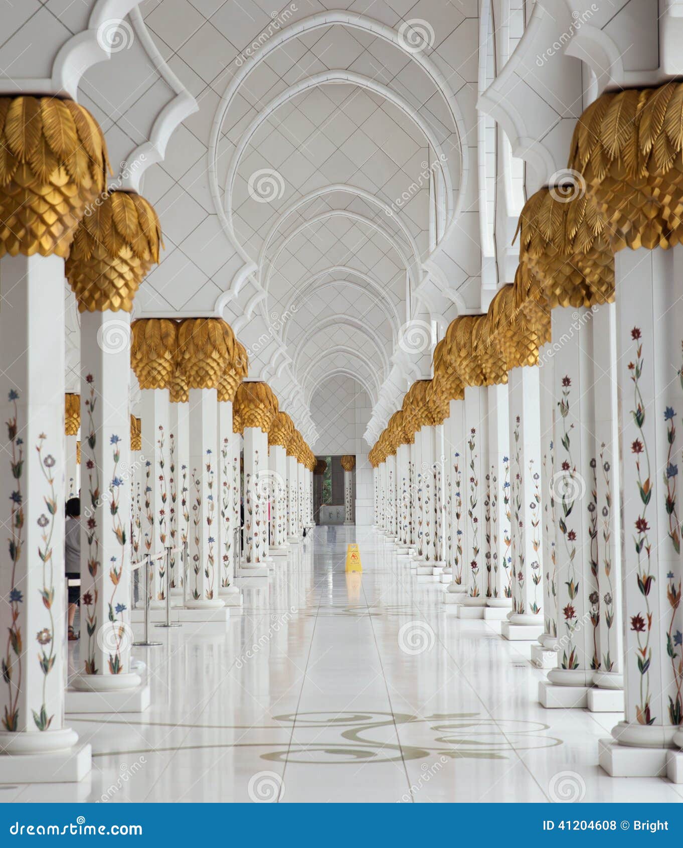 Marble hall stock photo. Image of dhabi, huge, arch, patterns - 41204608