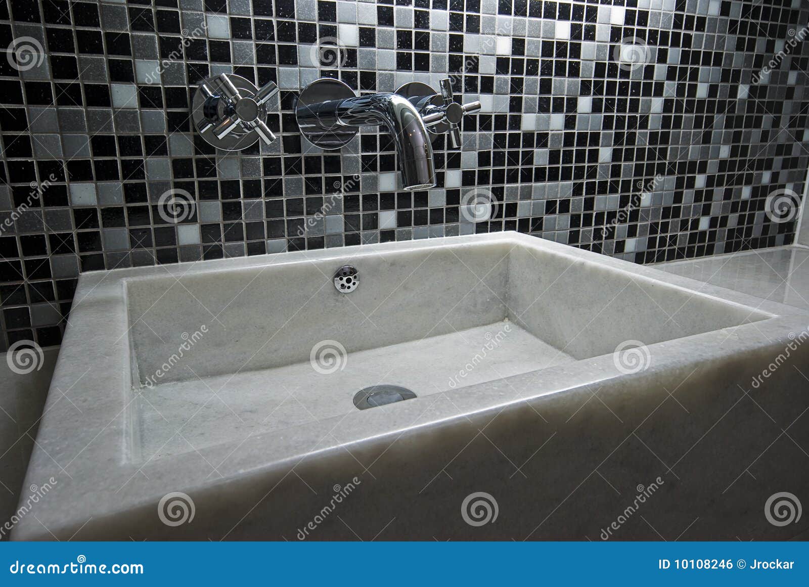 Marble hand wash basin stock photo. Image of modrn, hand - 10108246