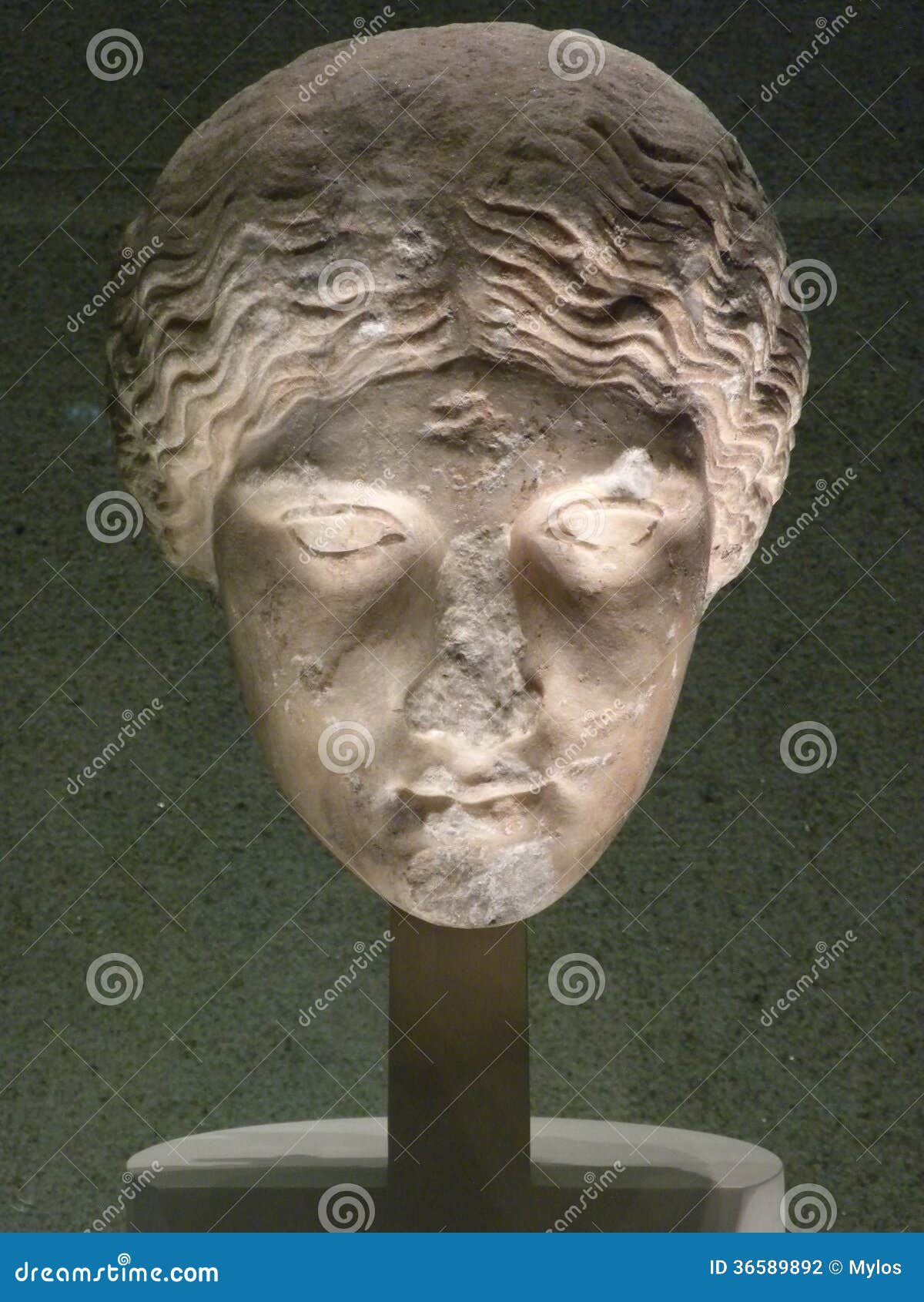 Marble head stock photo. Image of culture, sculpture - 36589892