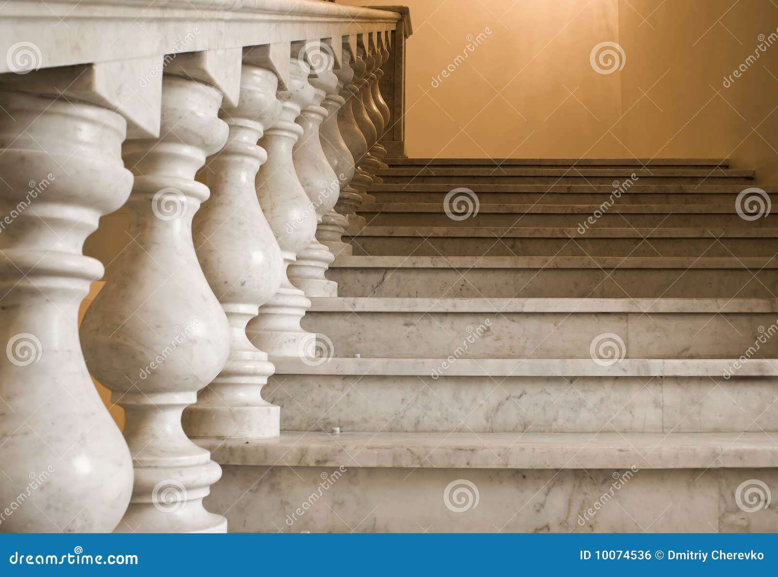 Marble Ladder on a Empire Style Stock Photo - Image of foyer, theatre ...