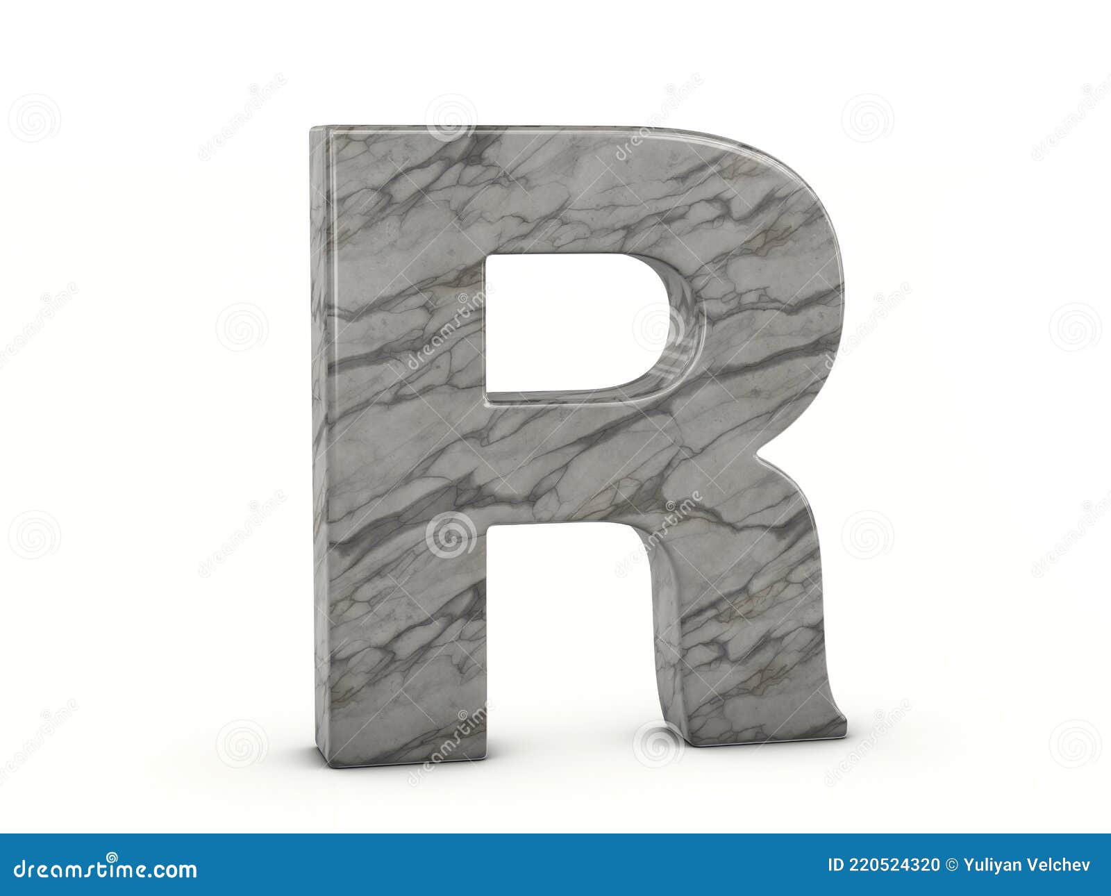 Marble letter R stock illustration. Illustration of natural - 220524320