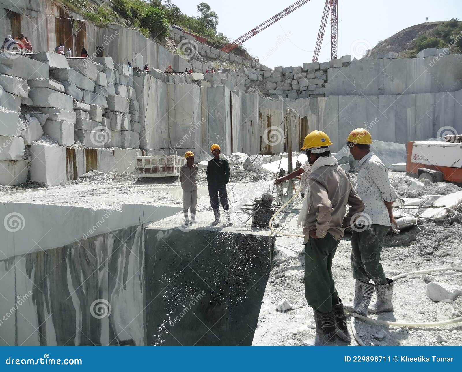 Marble Mines Udaipur Rajasthan Editorial Photo - Image of marble ...