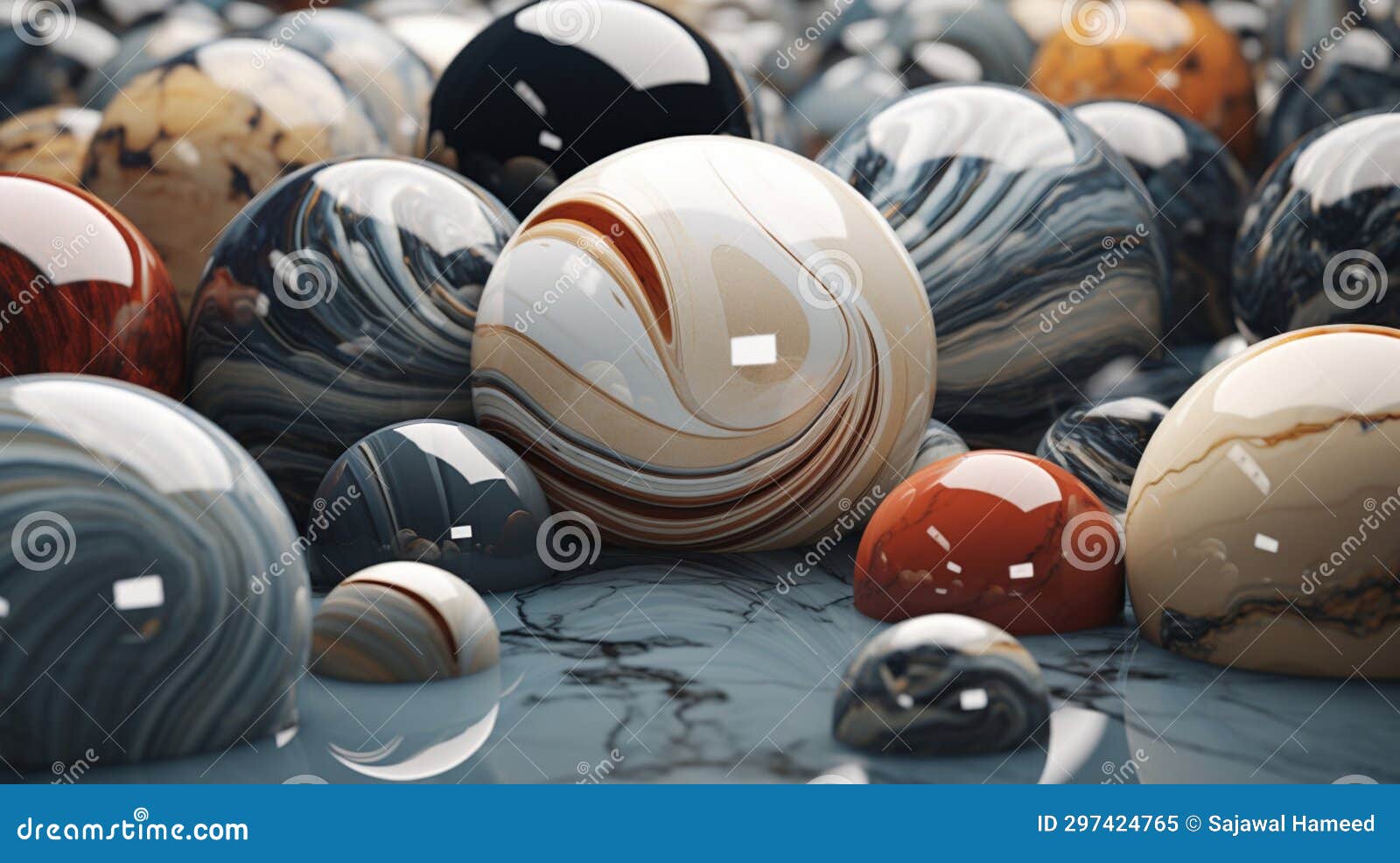 Marble Mirage: Illusions In Stone Stock Photo | CartoonDealer.com #297425028