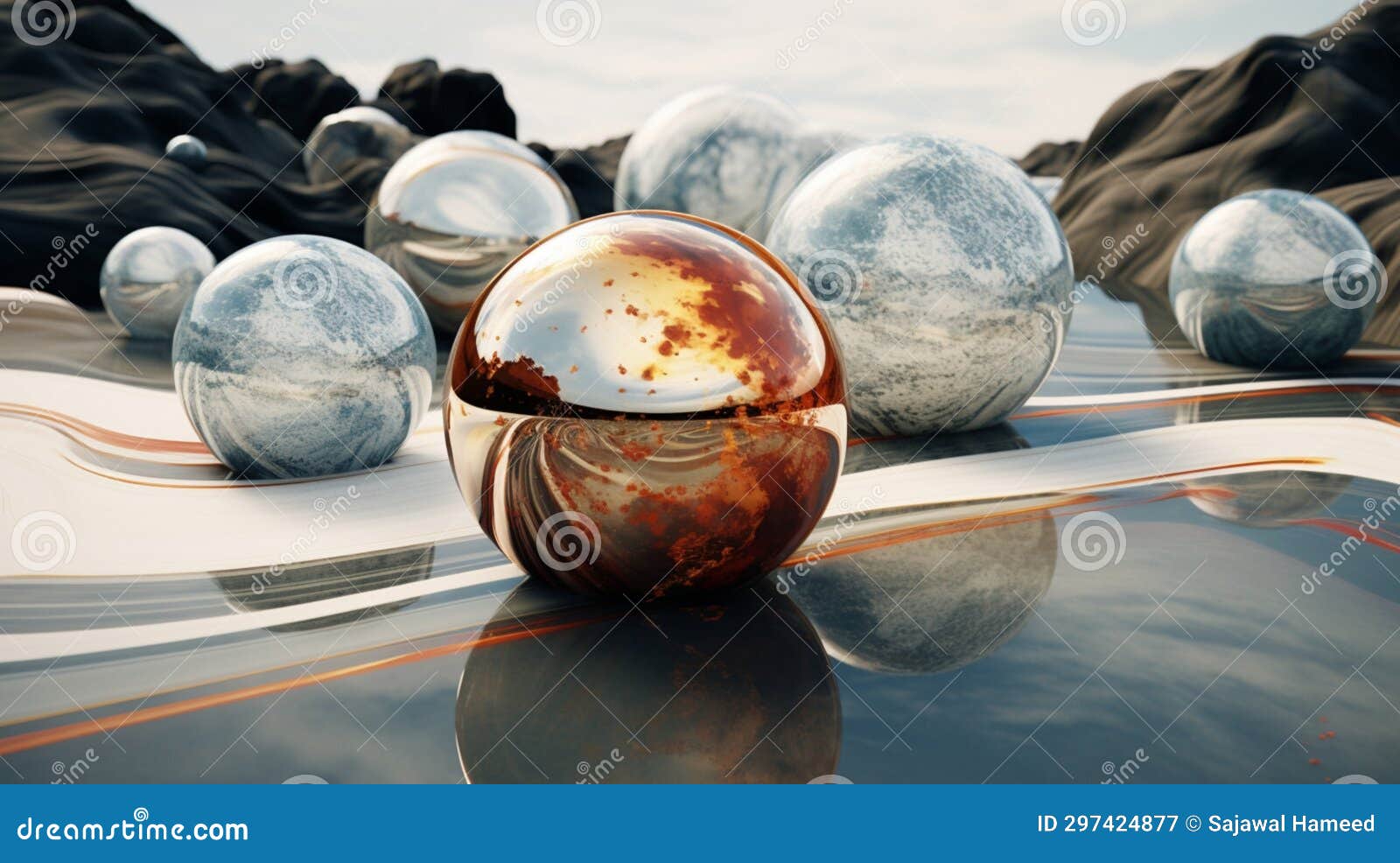 Marble Mirage: Illusions in Stone Stock Illustration - Illustration of illusions, stone: 297424877