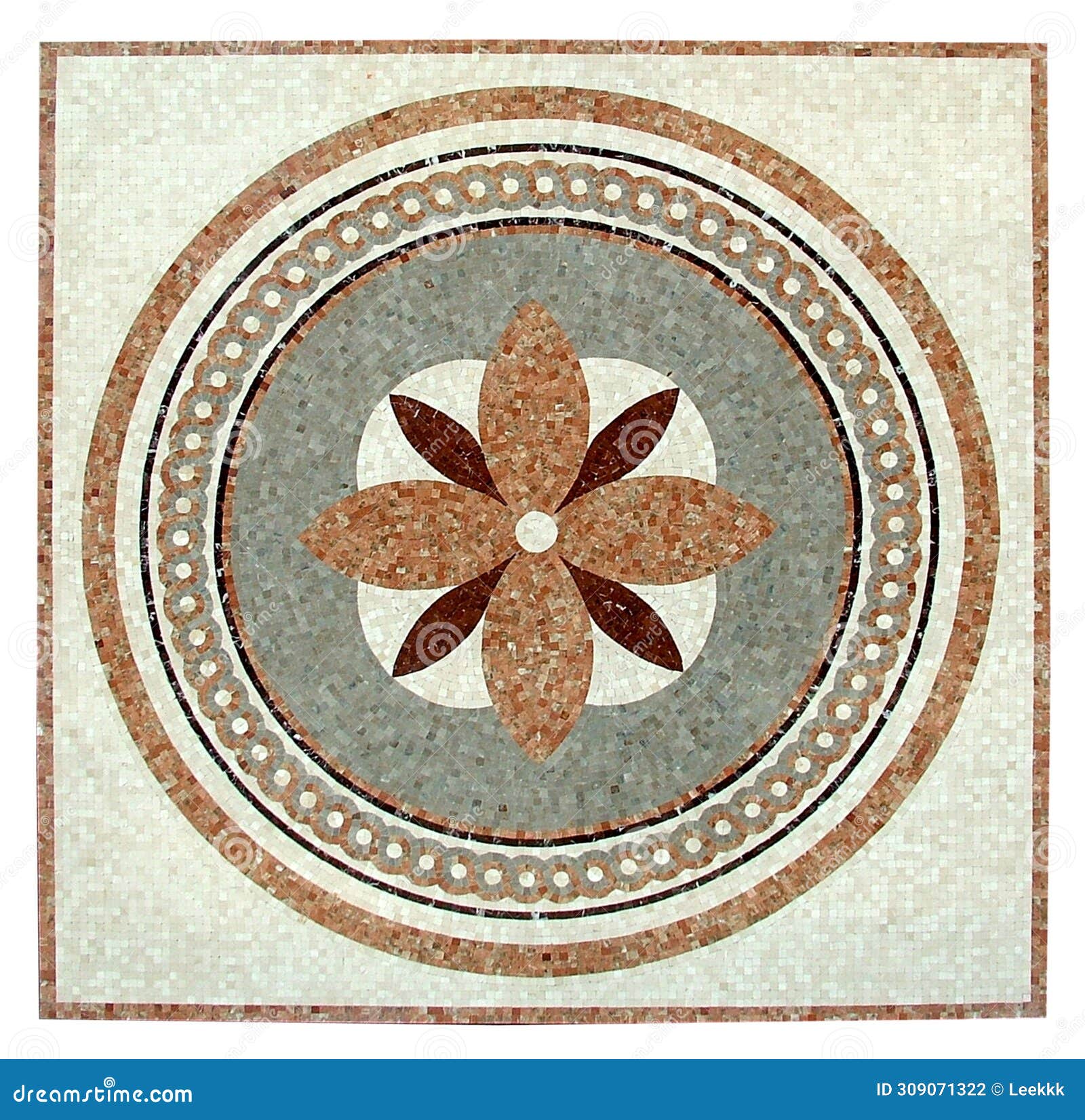 Marble Mosaic Mosaic Square Pattern Stone Craft Stock Photo - Image of ...