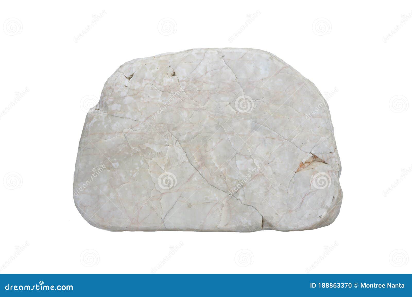 Marble Isolated on a White Background. Marble for Seating Stone and ...