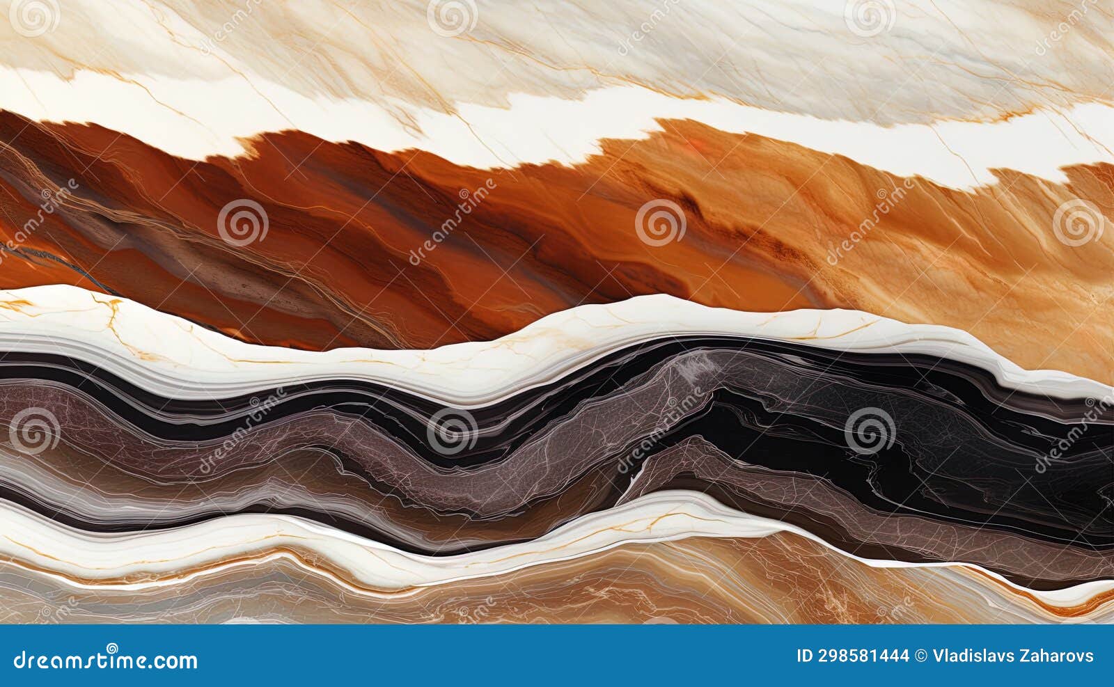 Marble Pattern with Alternating Colors and Veins Stock Illustration ...