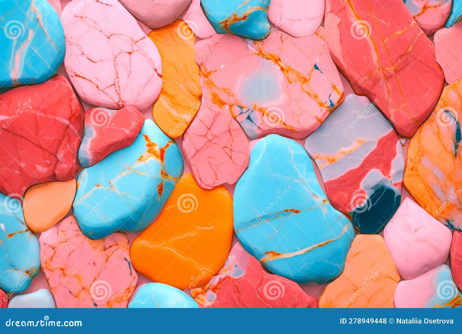 Marble Pattern of Bright Colors in Cinematographic Style. Multicolored ...