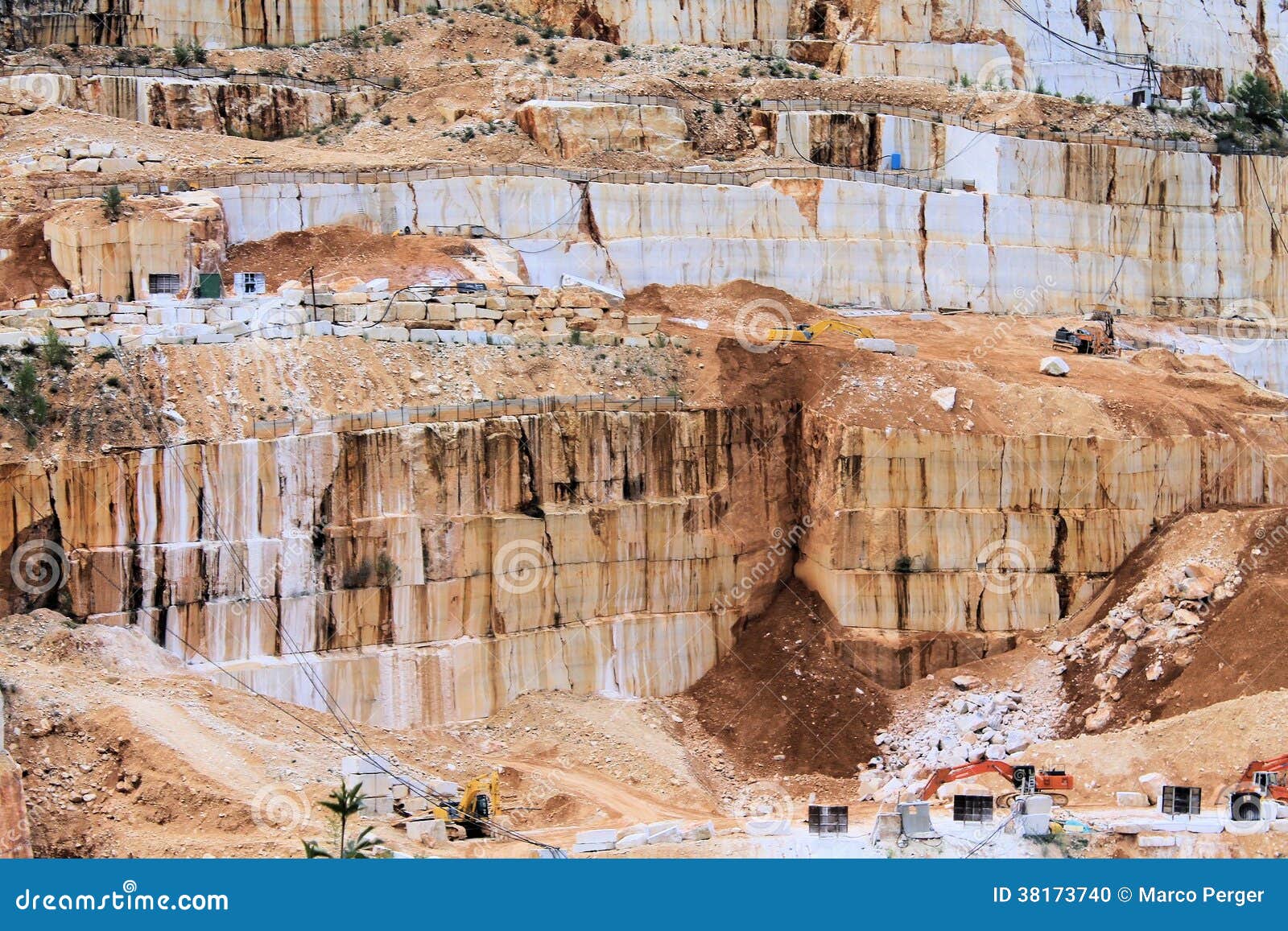 Marble quarries stock photo. Image of materials, nature - 38173740