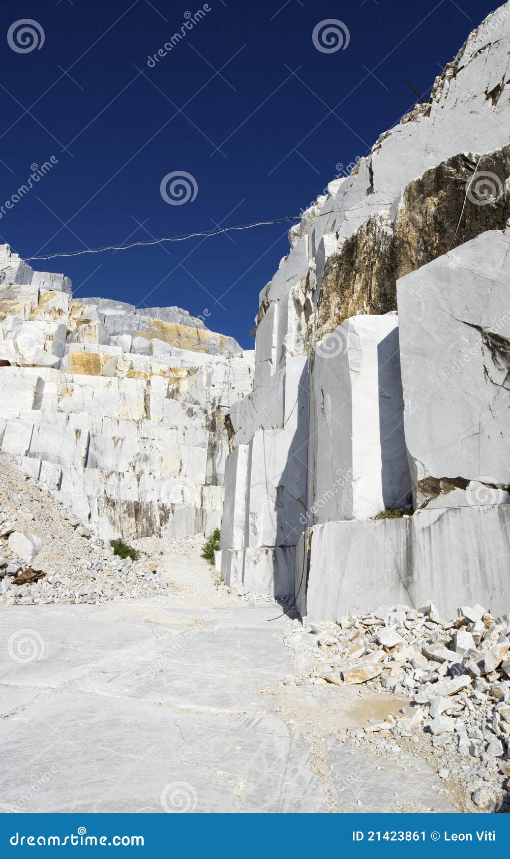 Marble quarry stock image. Image of industrial, block - 21423861