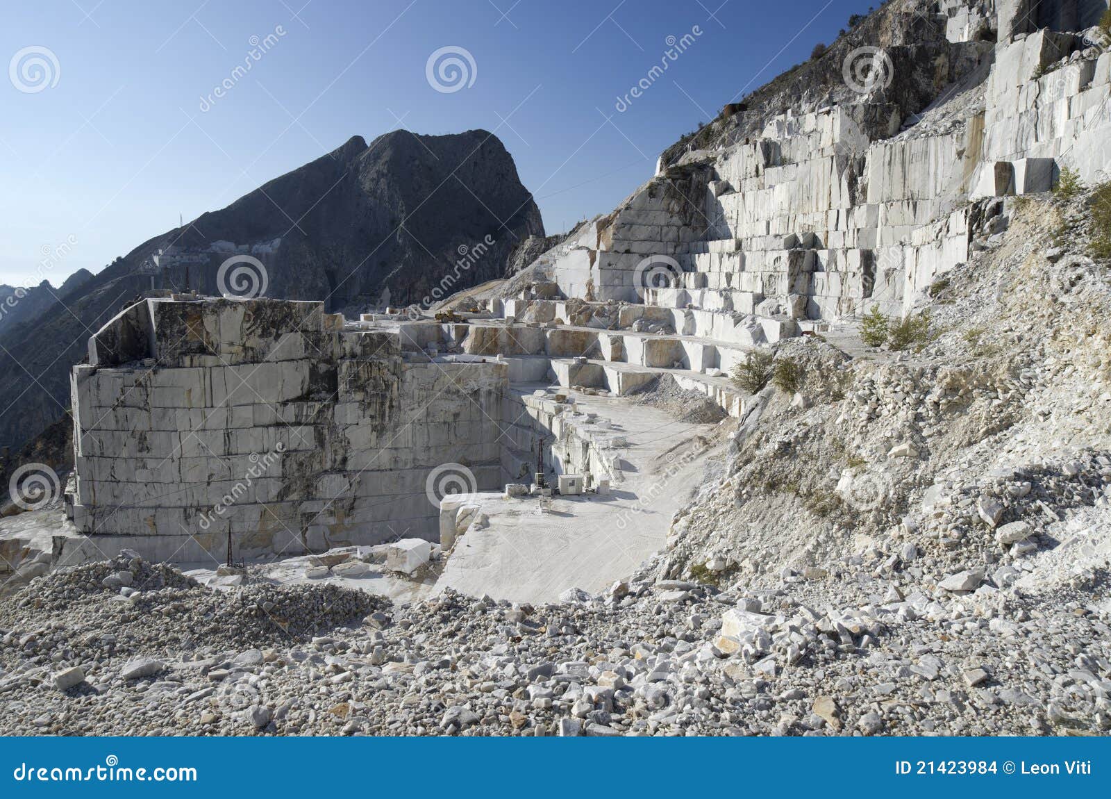 Marble quarry stock photo. Image of area, marble, heavy - 21423984