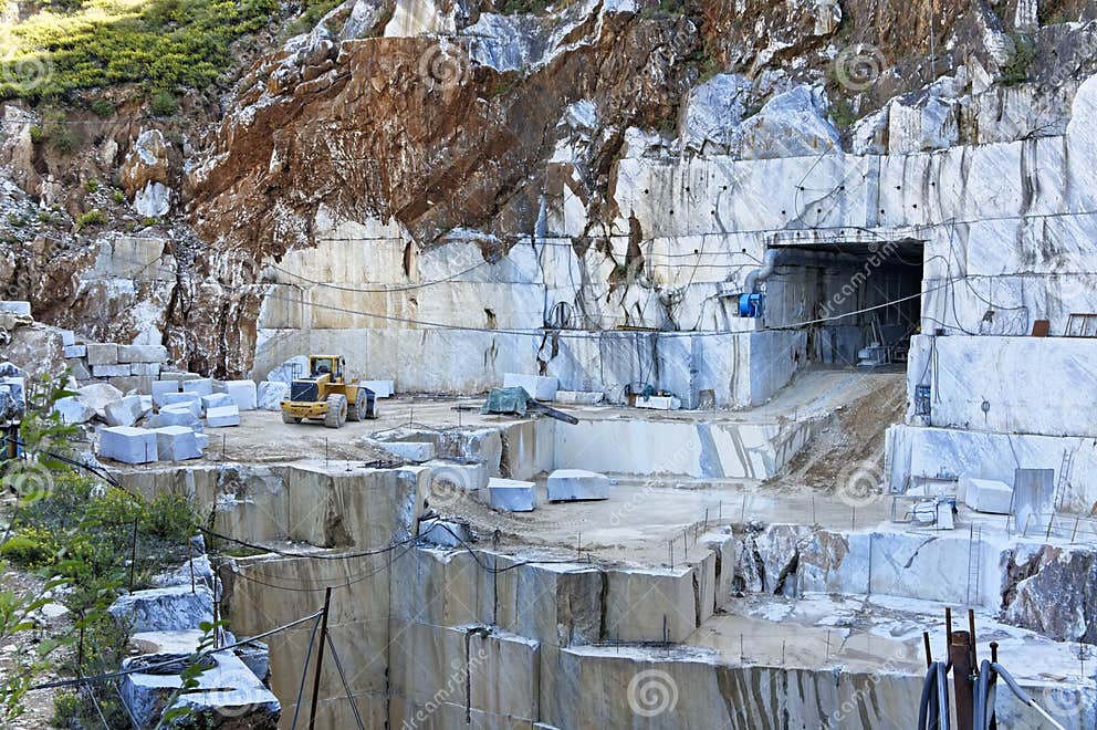 Marble quarry stock image. Image of sicily, scritti, quarry - 23064253