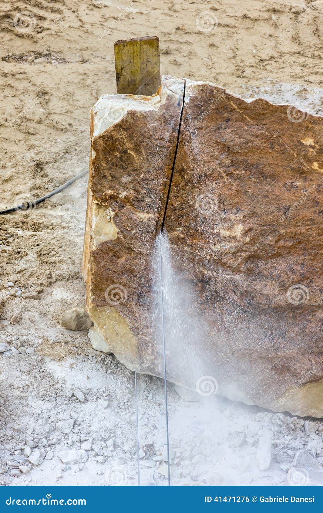 Marble Quarry stock photo. Image of industry, alps, block - 41471276