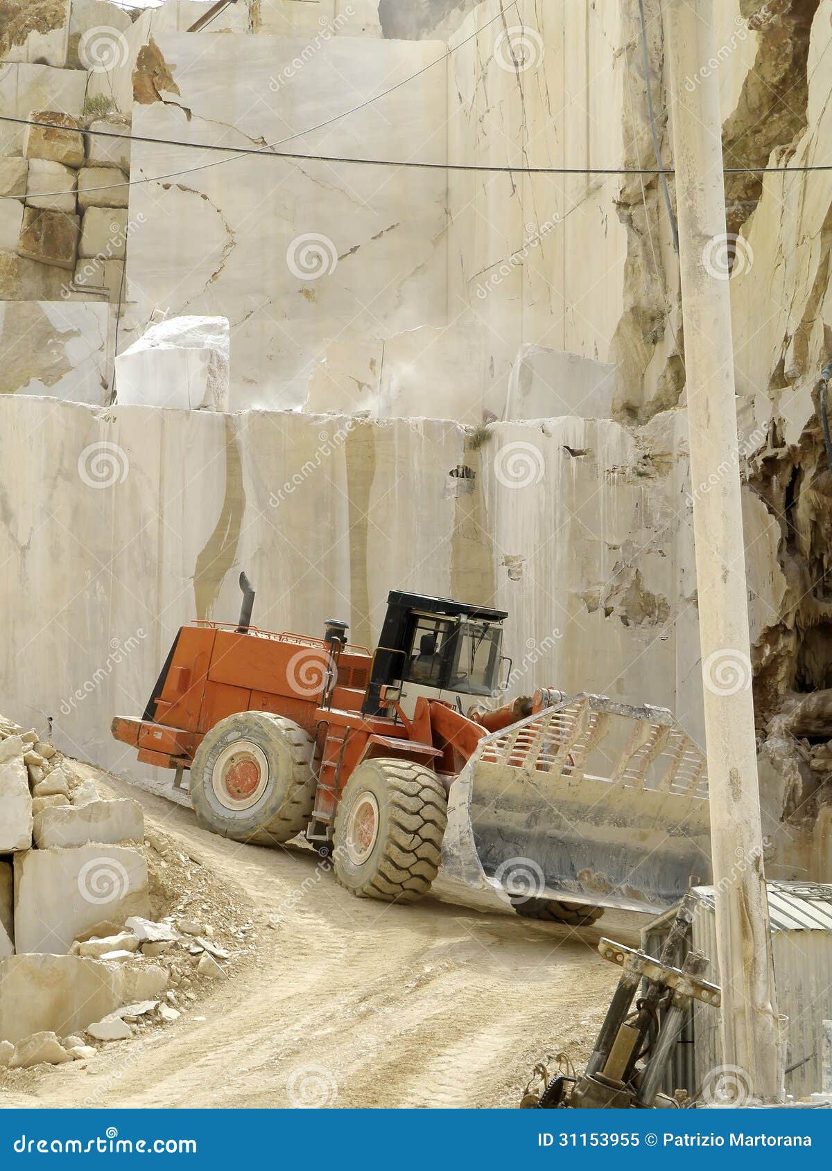 Marble quarry stock image. Image of building, moving - 31153955