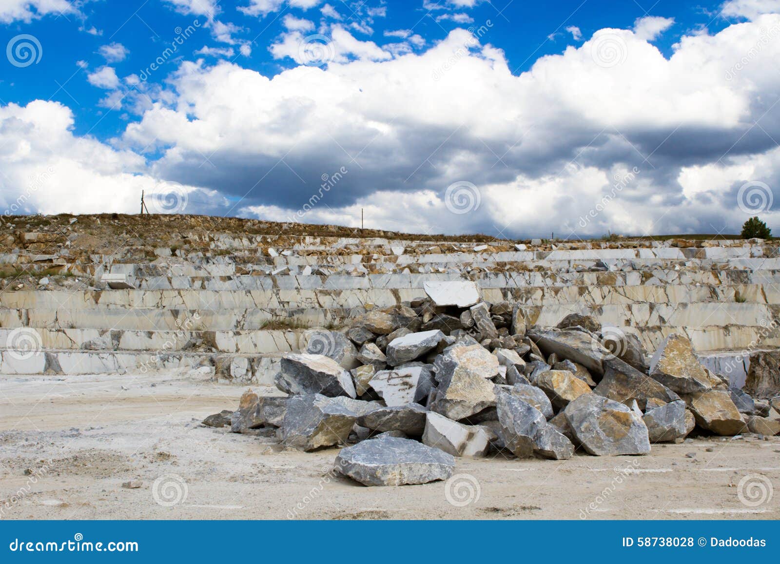 Marble Quarry, Stone Texture, Stone Quarrying Stock Photo - Image of ...