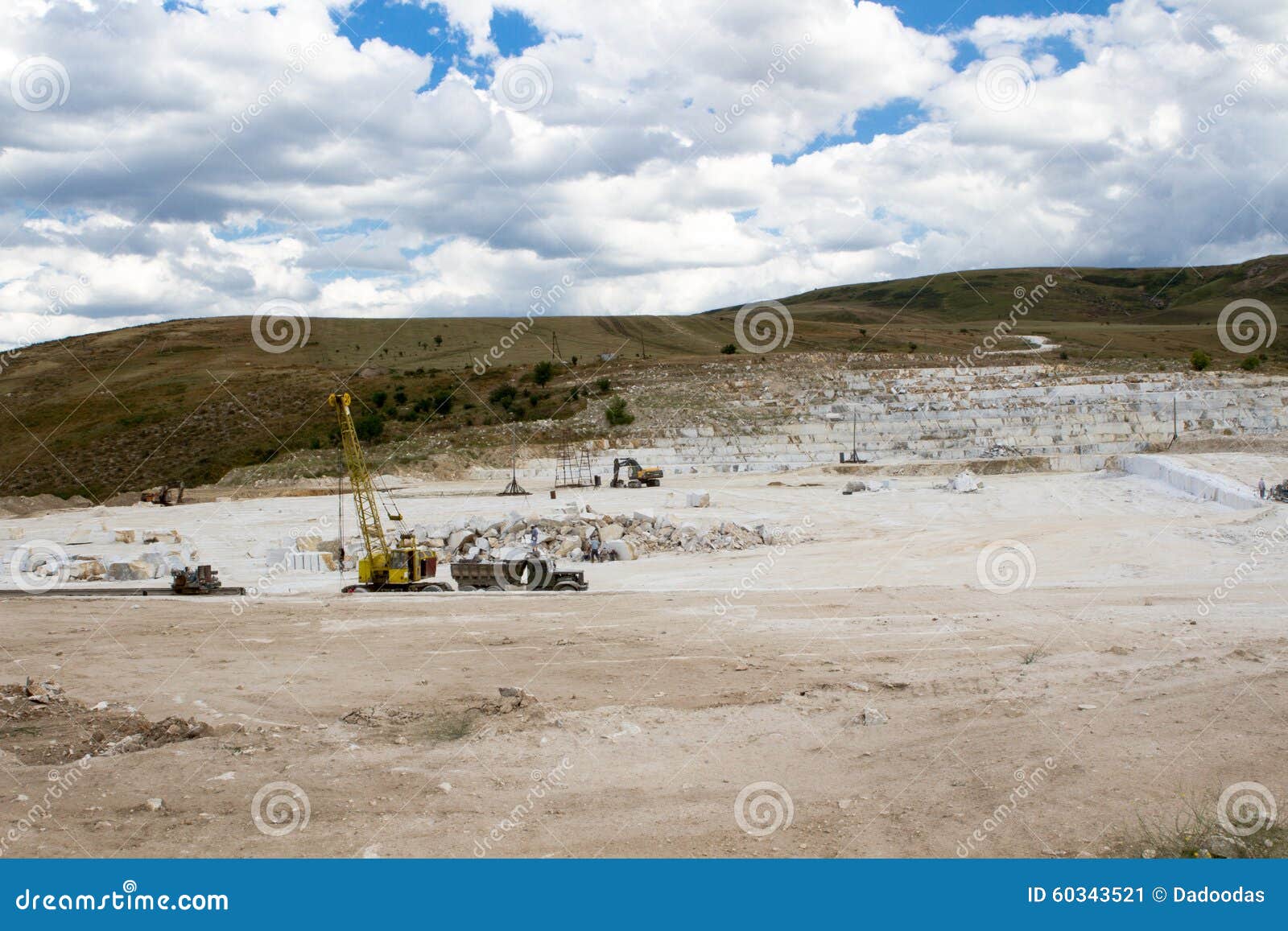 Marble Quarry, Stone Texture, Stone Quarrying Stock Image - Image of ...