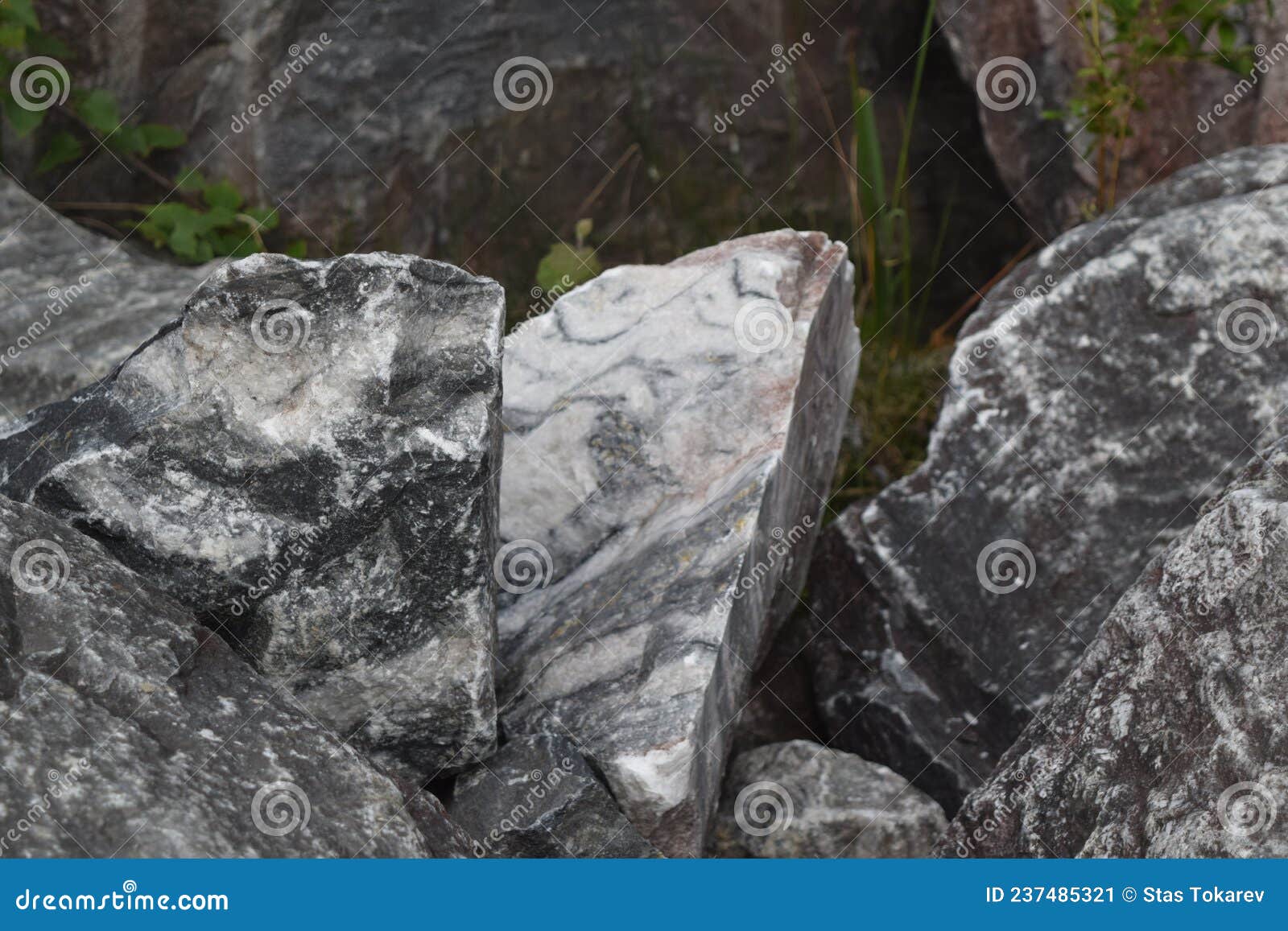 Marble rocks in the forest stock image. Image of mineral - 237485321