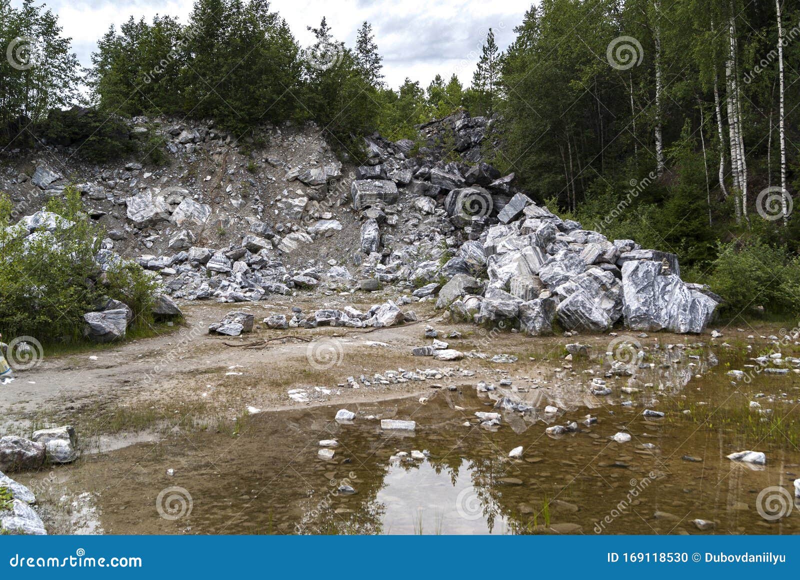Marble Rocks Stones in the Mining Stock Photo - Image of hard ...