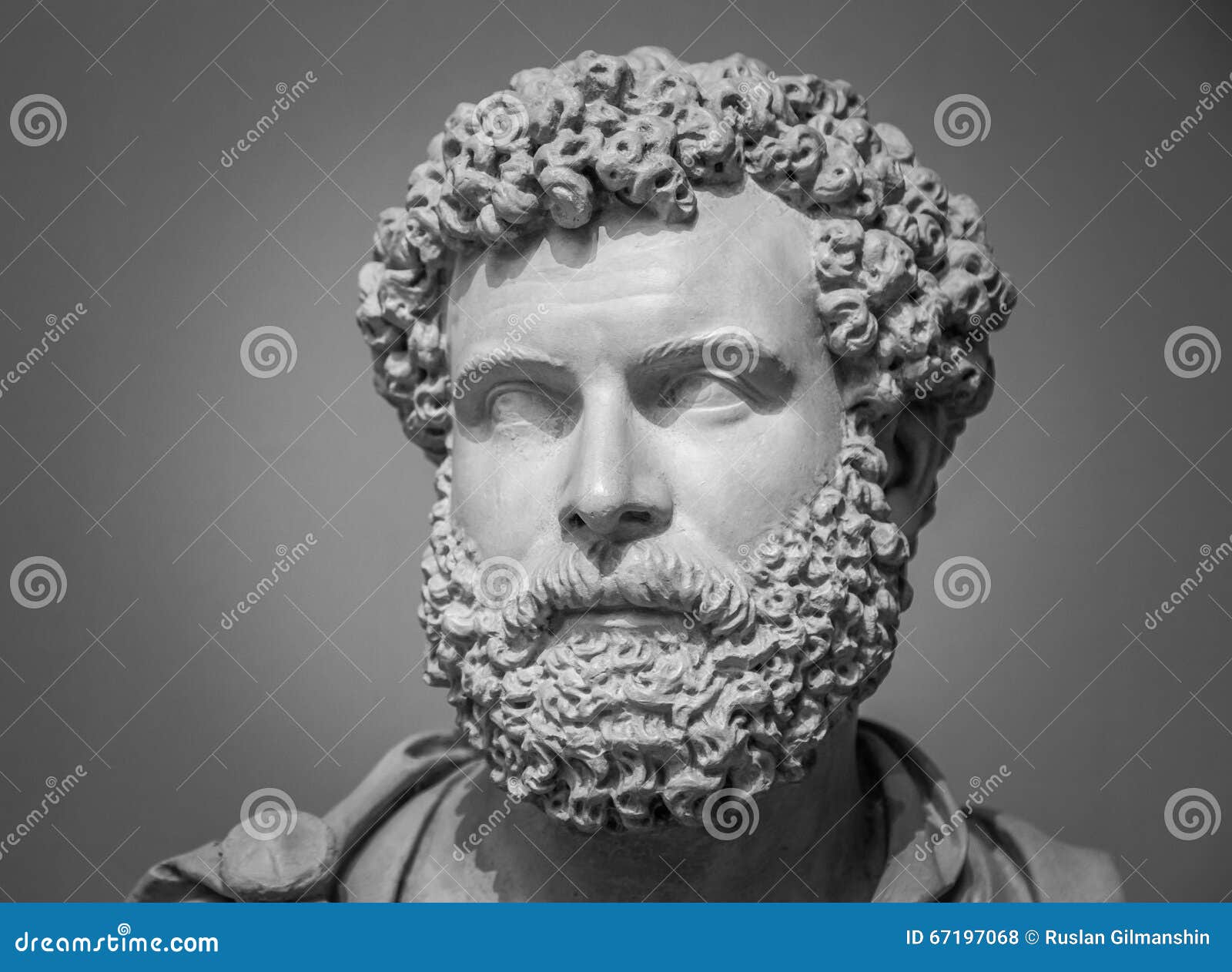 Marble Sculpture of the Emperor Clodius Albinus Editorial Stock Photo ...