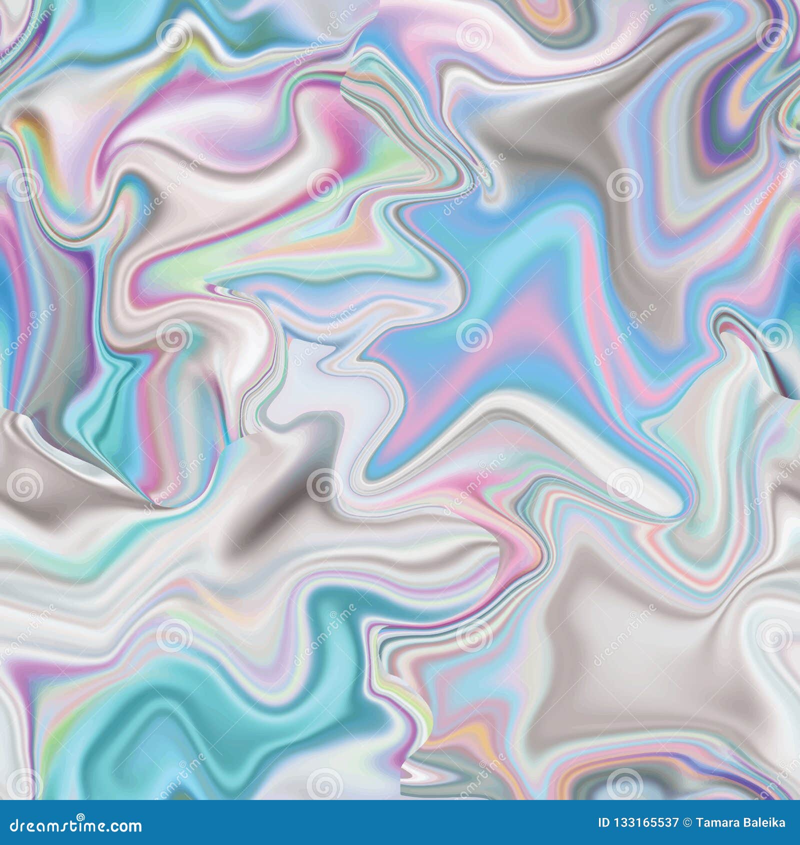 Marble Seamless Pattern in Neon Brightful Colors Stock Illustration ...