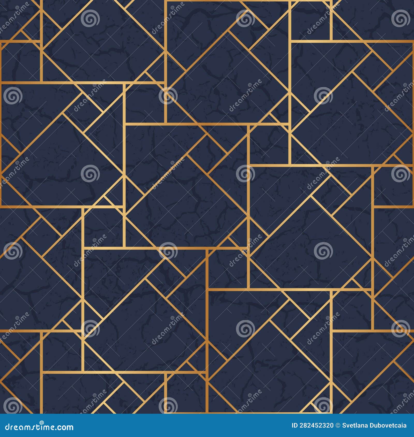 Marble Seamless Pattern. Repeating Simple Golden Floor Tile. Repeated ...