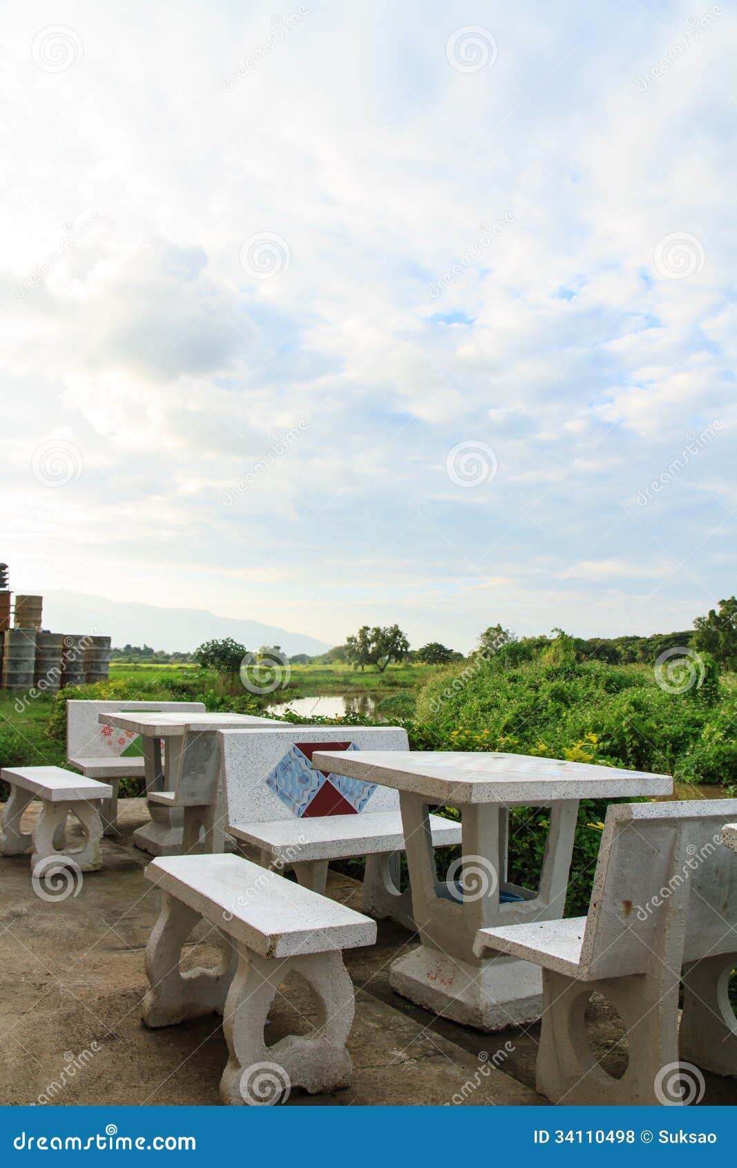 Marble seats stock photo. Image of bench, table, seating - 34110498