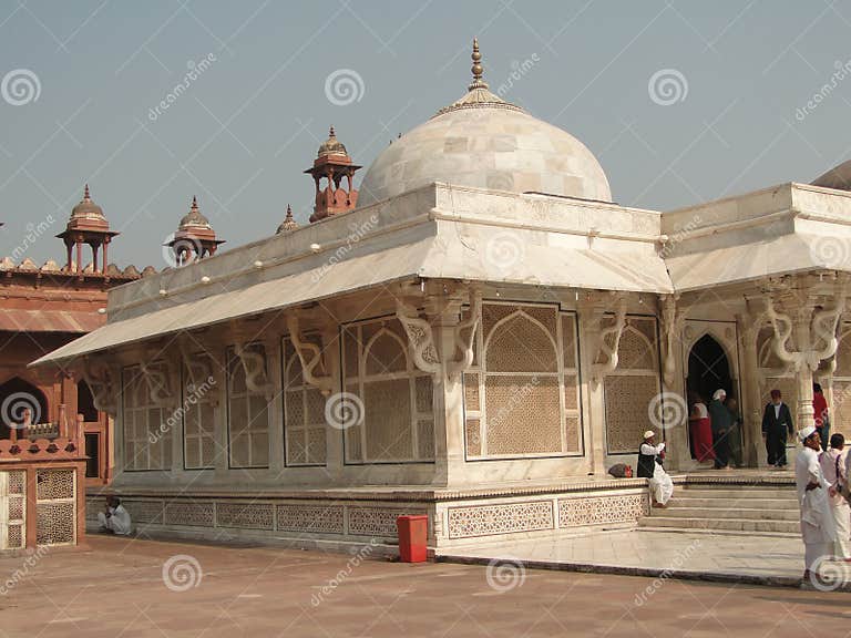 Marble Shrine of an Islamic Saint Editorial Photo - Image of white ...