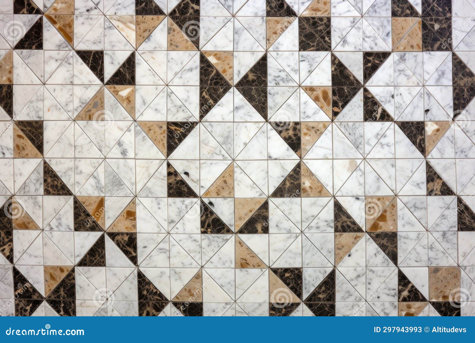 Marble Slab with an Intricate Diamond-tiled Pattern Stock Image - Image ...