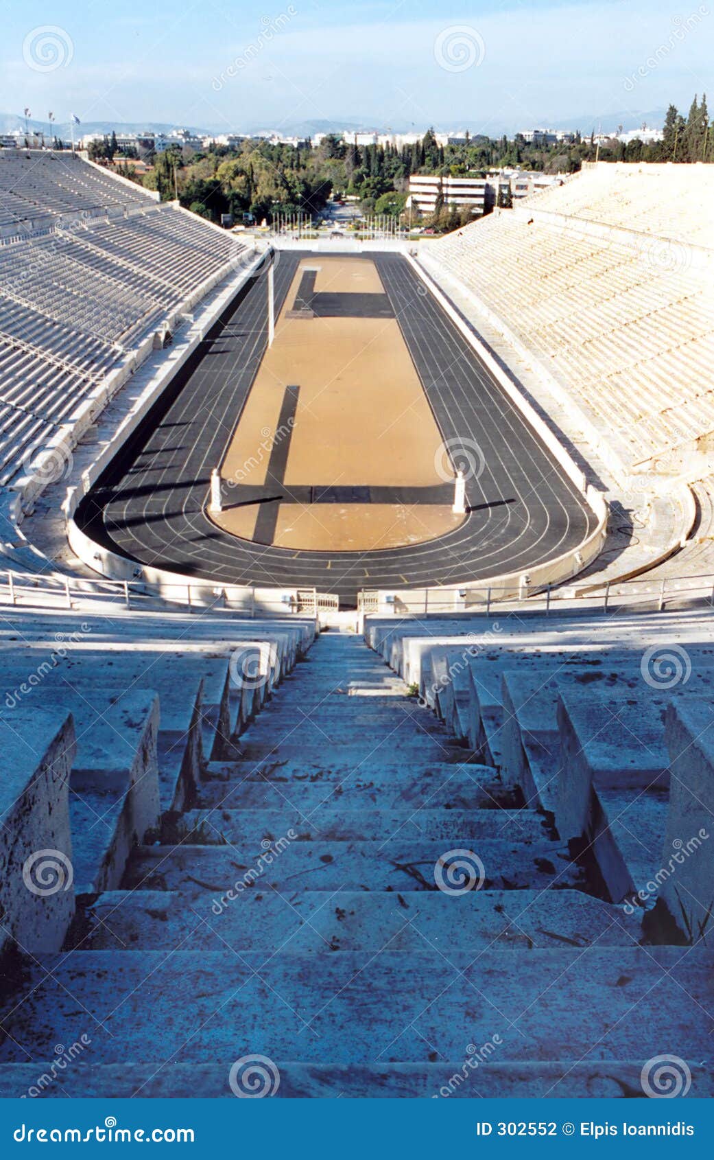 Marble Stadium stock photo. Image of centennial, summer - 302552