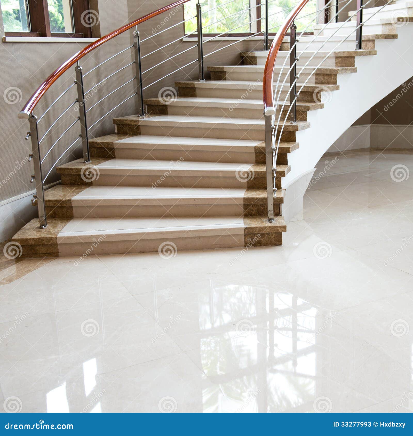 Marble stairs stock image. Image of hotel, interior, domestic - 33277993