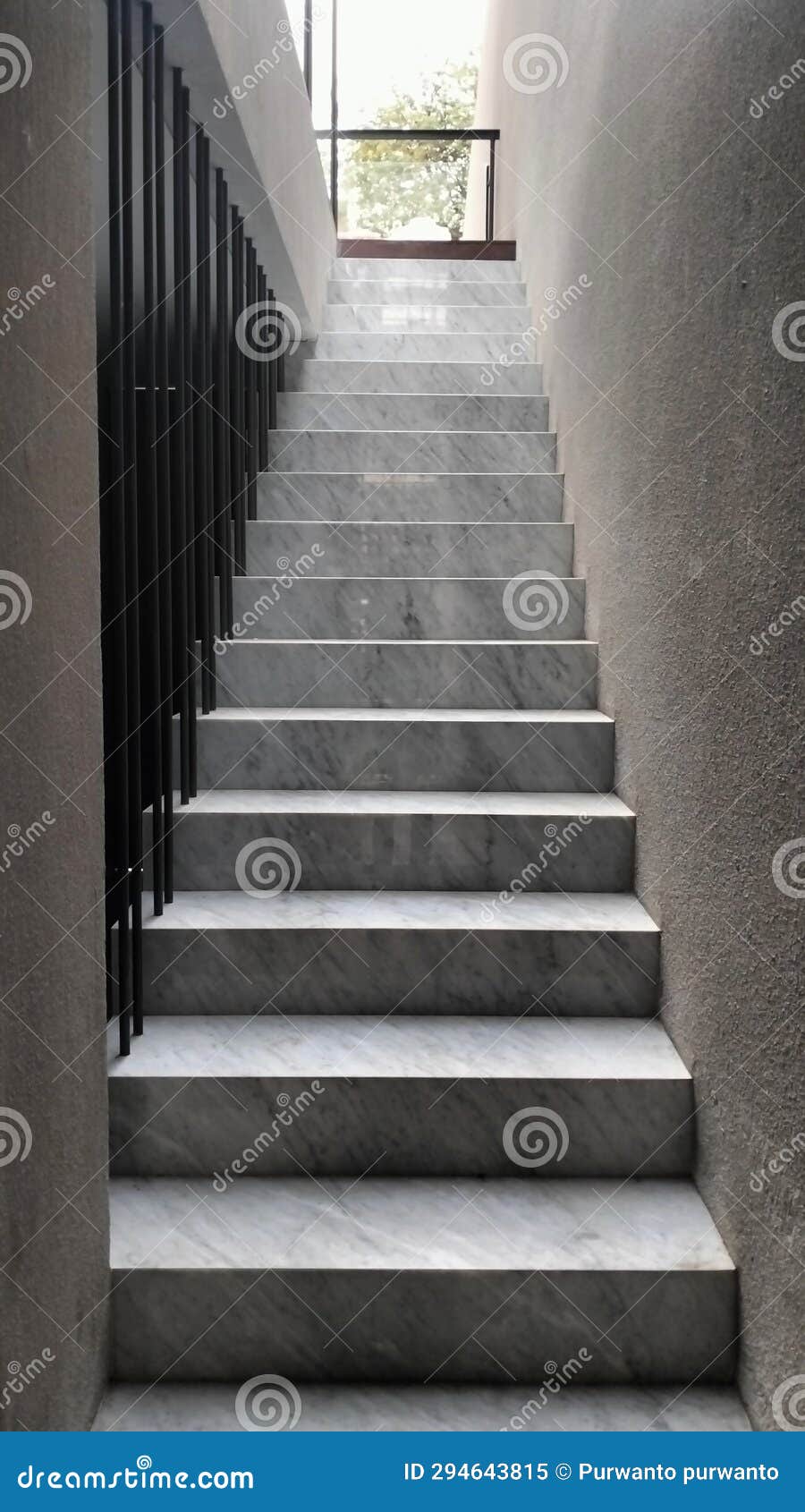 Marble stairs stock image. Image of floor, wall, iron - 294643815