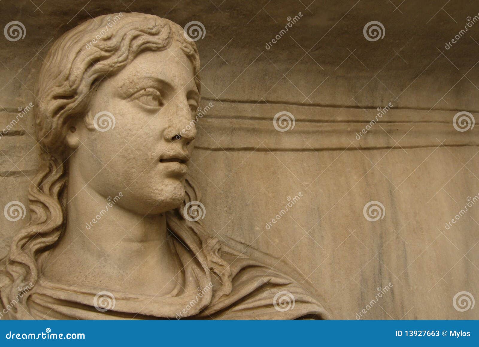 Marble statue face stock image. Image of rome, europe - 13927663