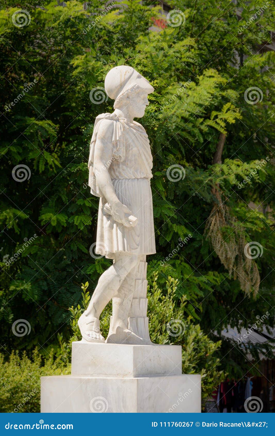 Marble Statue of Pericles in Athens, Greece Stock Image - Image of ...