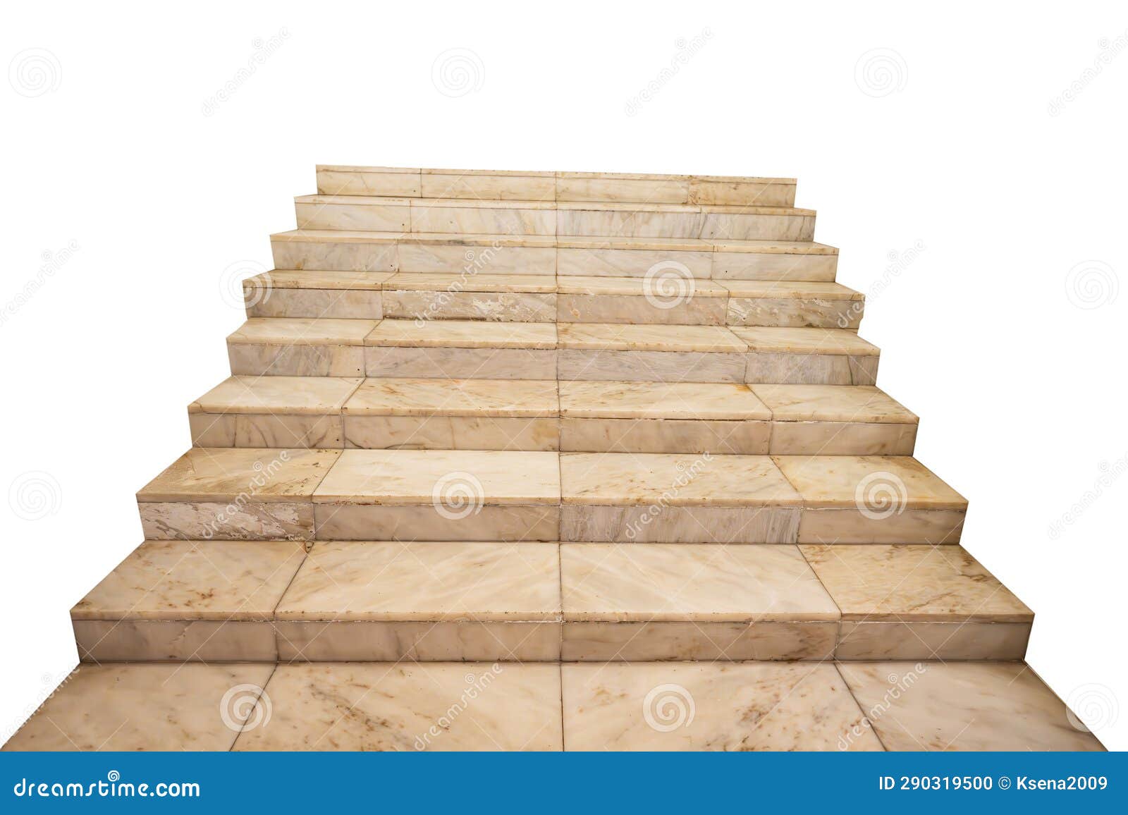 Marble steps isolated stock photo. Image of staircase - 290319500