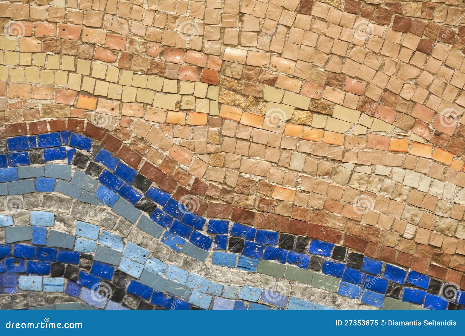 Stone Mosaic Texture Royalty-Free Stock Photography | CartoonDealer.com ...