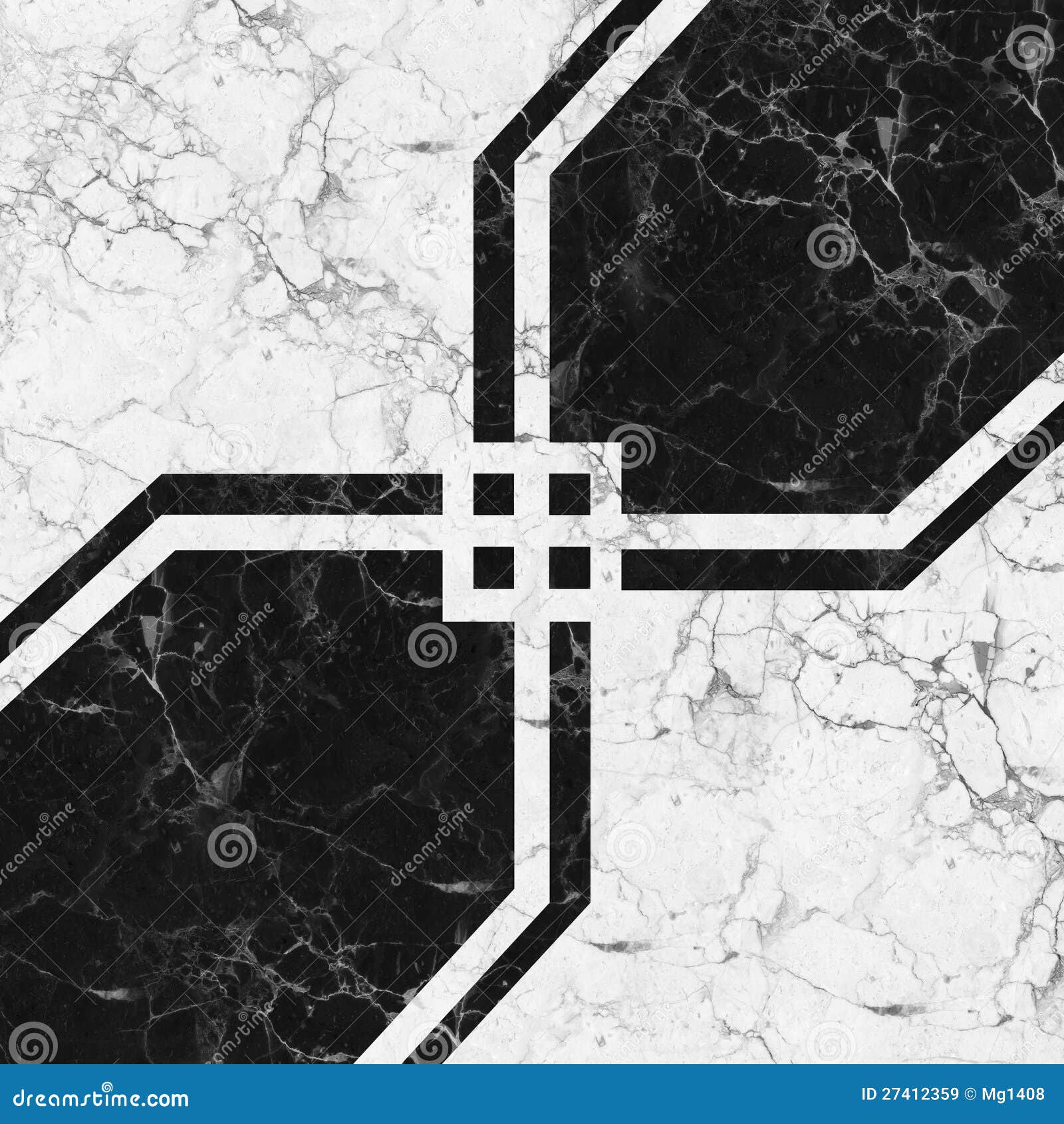 Marble Stone Mosaic Pattern. Stock Image - Image of marble, construct ...