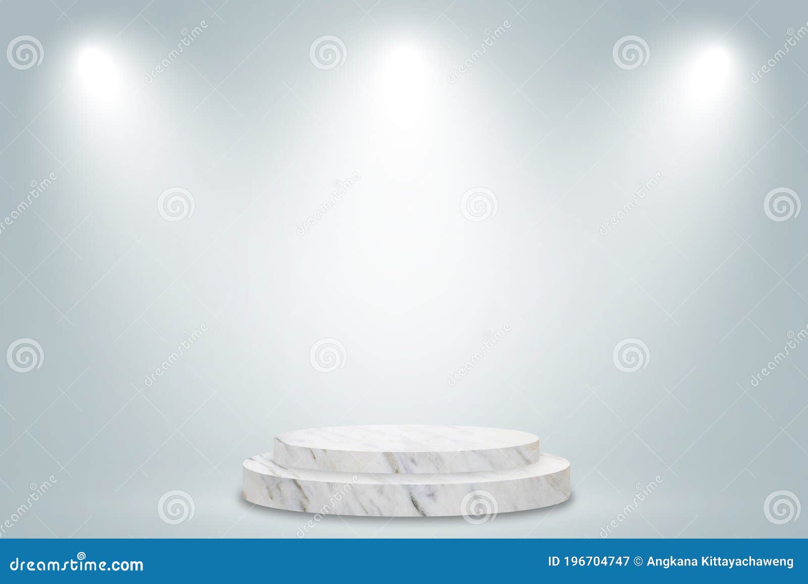 Marble Stone Stage Grunge Texture with Spotlight. Stock Image - Image ...
