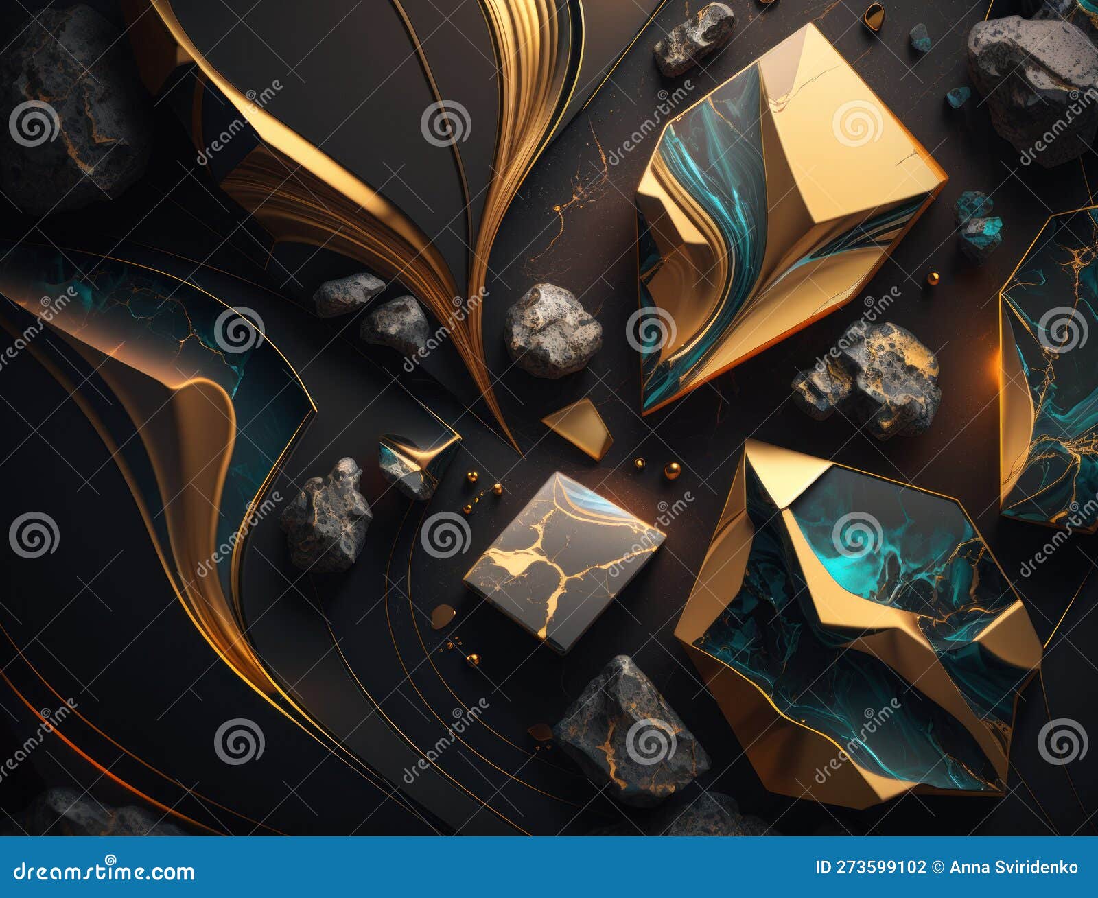 Marble Stone Texture Background Material with Elements of Semi-precious ...