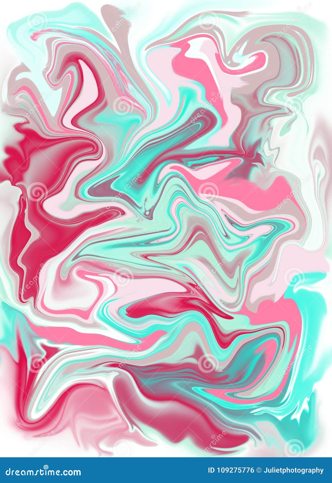 Beautiful Pink Abstract, Marble Background Stock Illustration ...