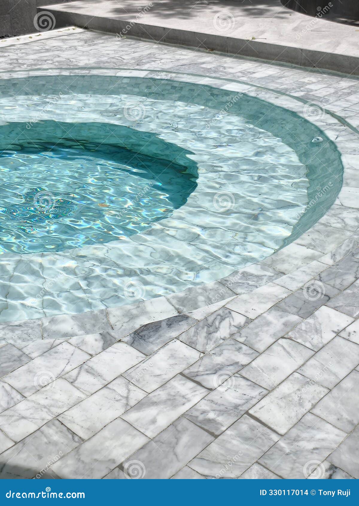 Marble Swimming Pool Looks Clean Stock Photo - Image of water, abstract ...