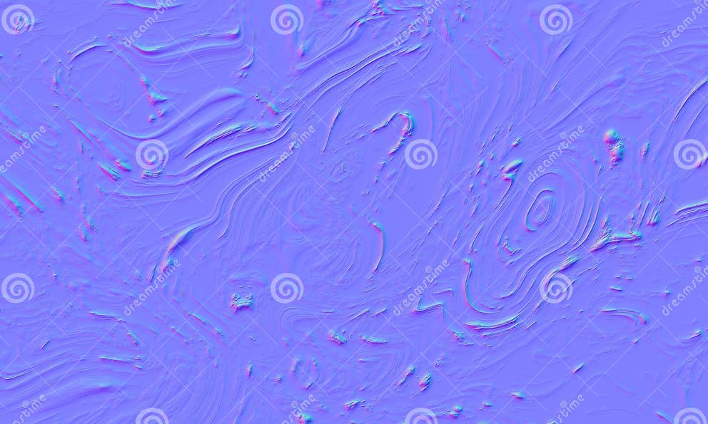 Marble, Swirl Wave 3D Plastic Relief Map Texture. 3D Illustration Stock ...