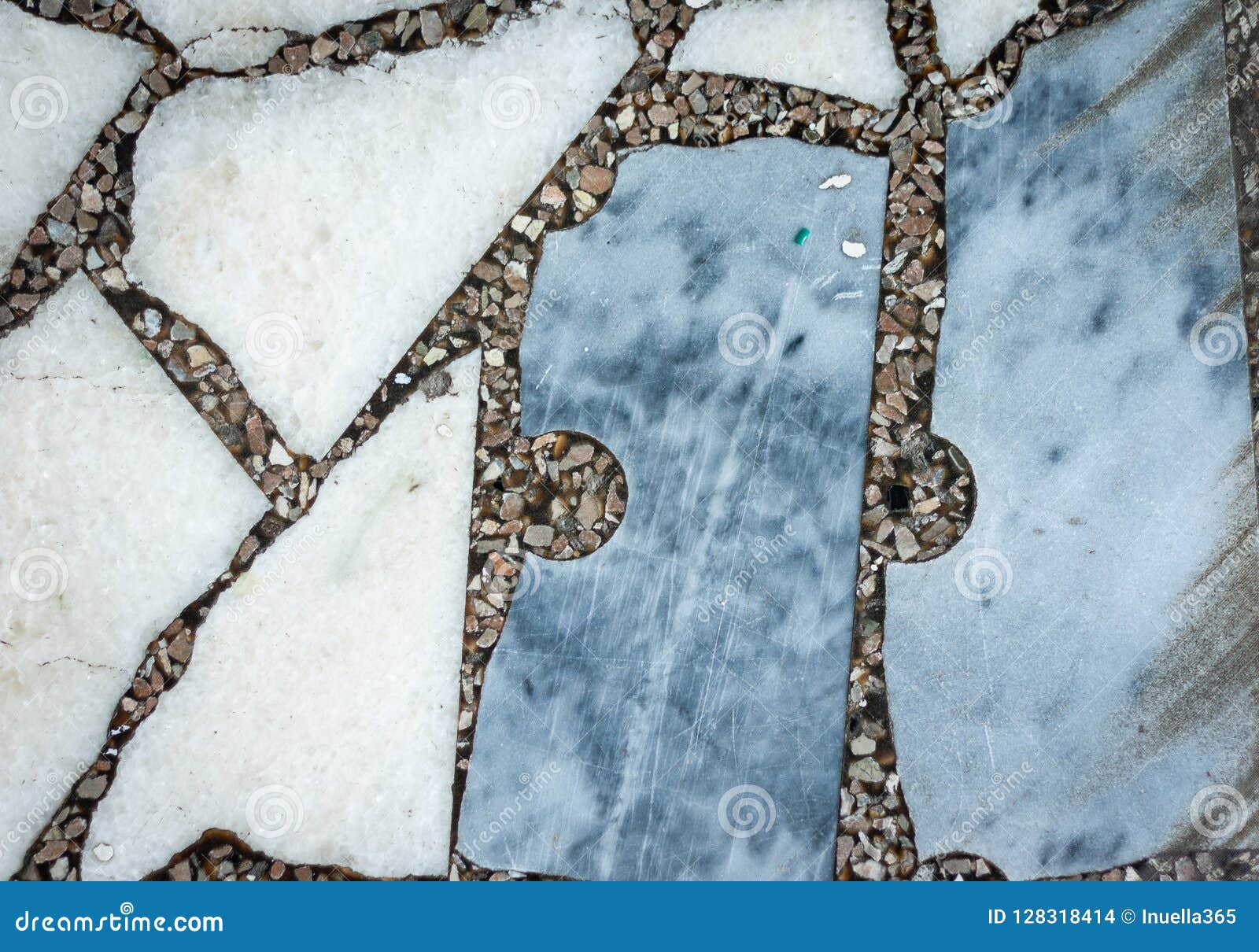 Marble Texture â€“ Floor with Multi-colored Stone Slabs Background in ...