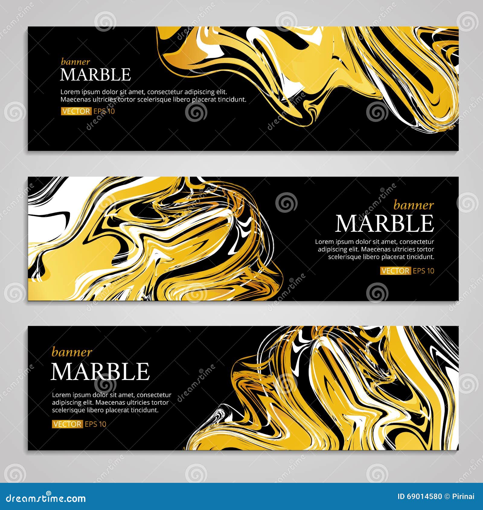 Marble texture banner3 stock vector. Illustration of effect - 69014580
