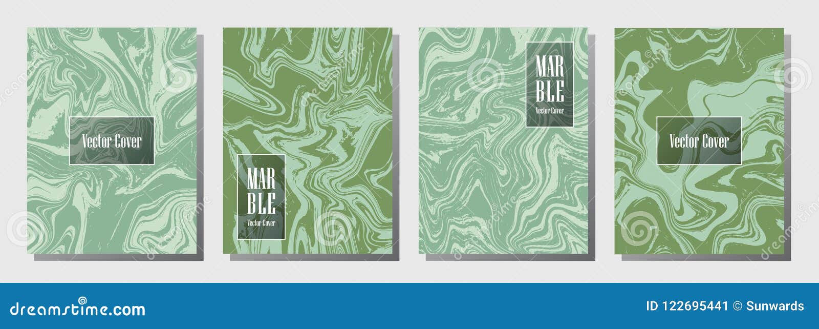 Marble Texture Binder Cover Layout Stock Vector - Illustration of ...