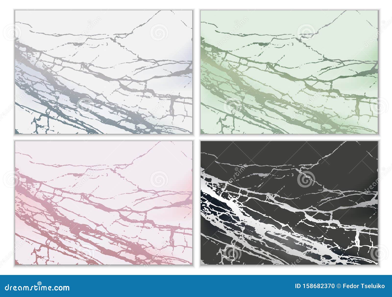 Marble Texture Collection. Abstract Graphic Lines. Stock Vector ...