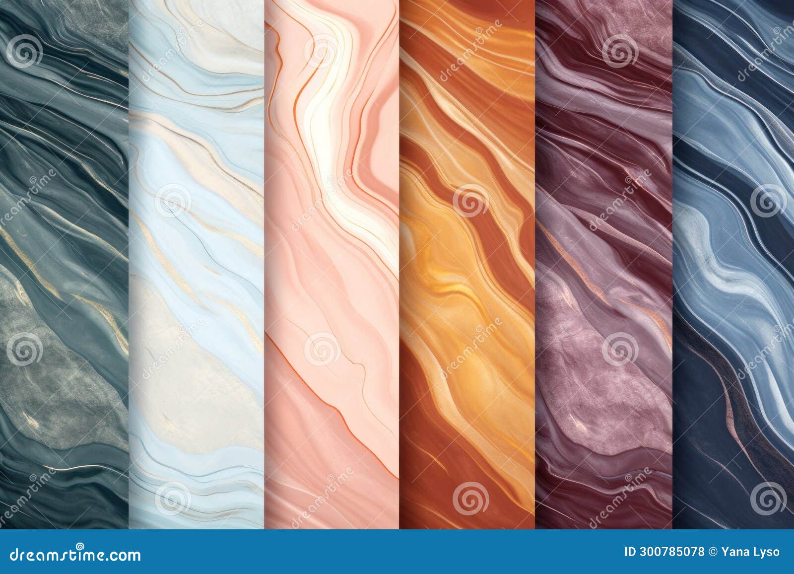 Marble Texture of Different Colors. Variety and Options for Marble ...
