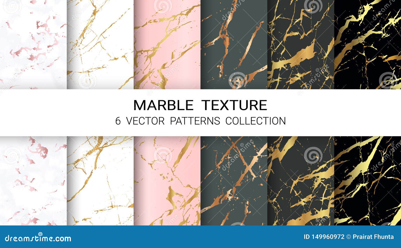 Marble Texture, Premium Set of Vector Patterns Collection, Abstract ...